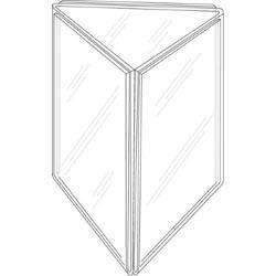 LHE-8511E: 8.5w x 11h Three-Panel Table Tent/Ad Frame – The Display Source
